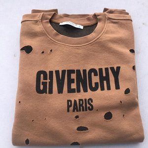 Givenchy | Shirts | Givenchy Destroyed Men Sweatshirt | Poshmark